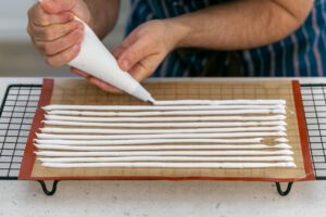 Meringue Decorations for Garnish and Plating - Between2Kitchens