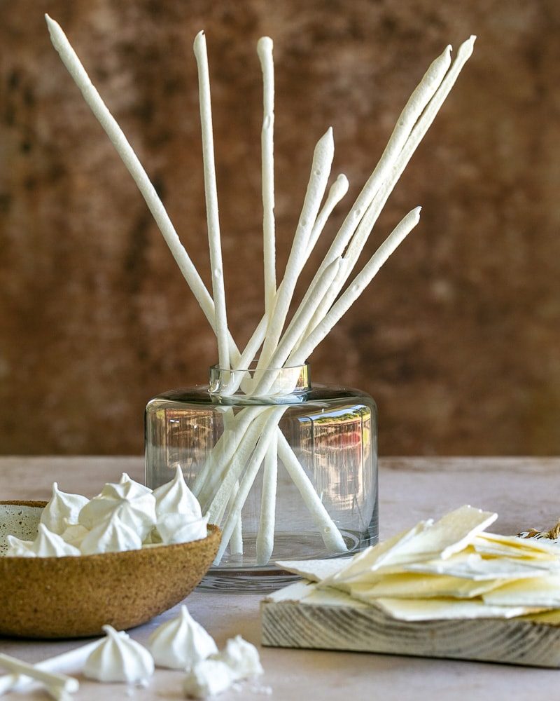 Meringue Decorations for Garnish and Plating - Between2Kitchens