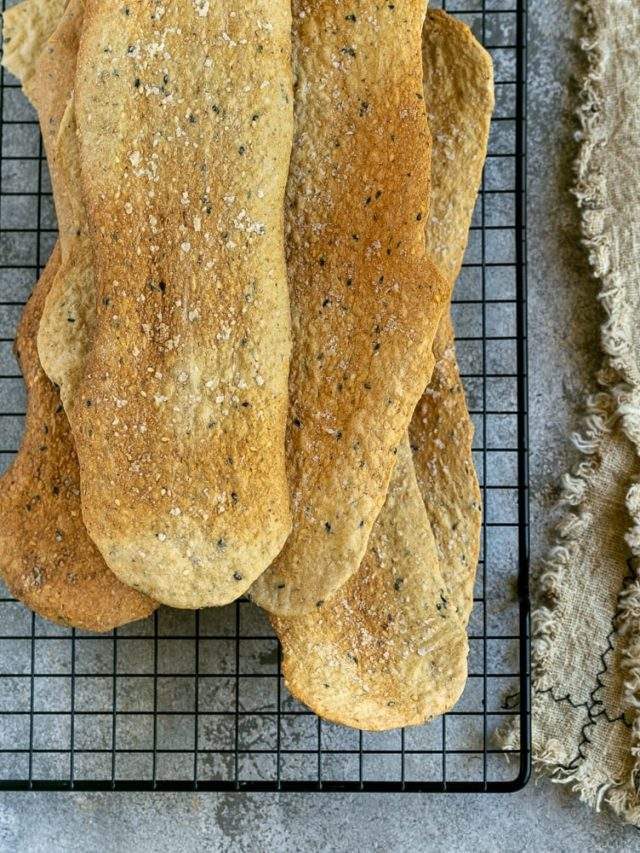 How to make lavosh crackers story - Between2Kitchens
