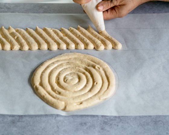 French Raspberry Charlotte Cake - Between2Kitchens