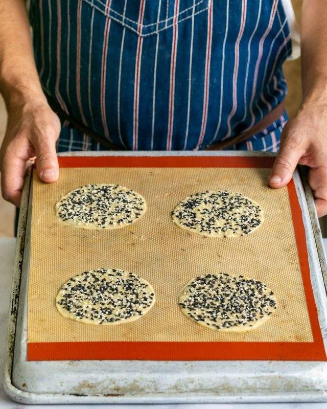 Sesame Tuiles - Between2Kitchens