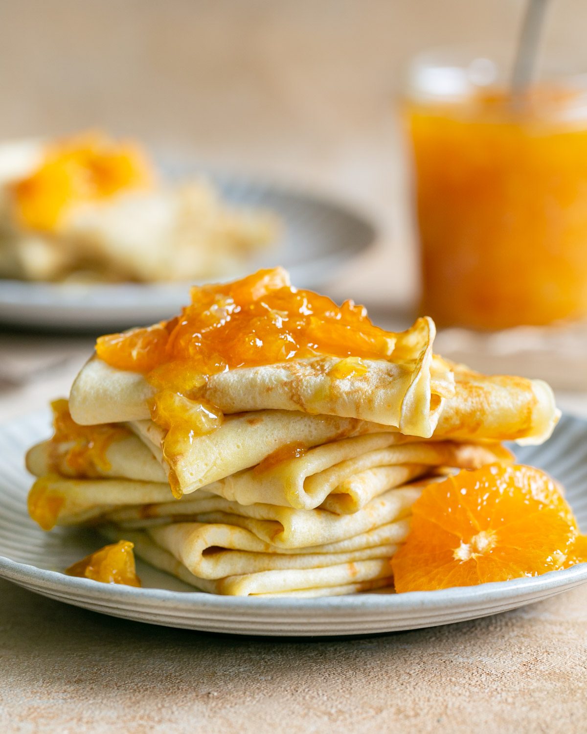 Parisian Crepes with Mandarin - Between2Kitchens