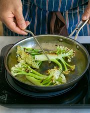 Gigot Lamb Chops with Cauli Blossom - Between2Kitchens